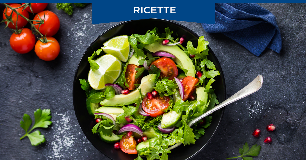 Insalata mista di avocado | Olio Maya