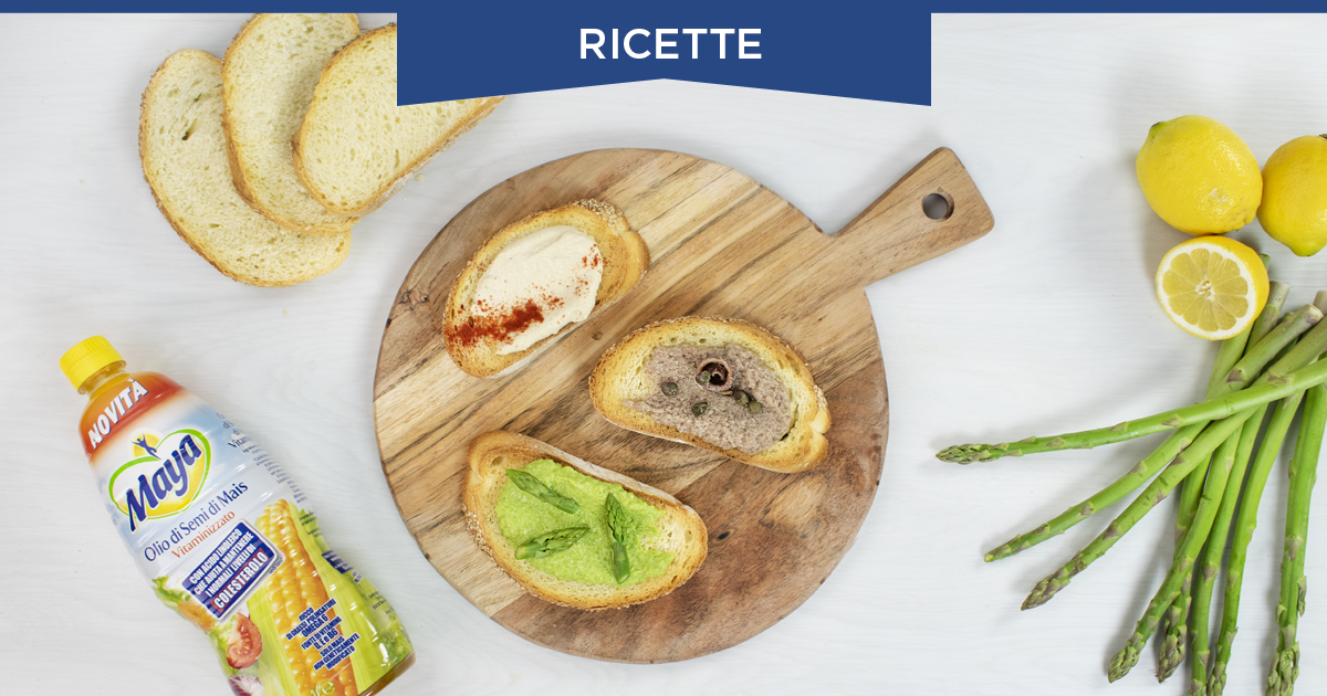 Bruschette saporite | Olio Maya